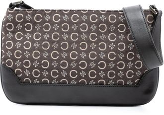 Celine Hobo Bags - C Macadam Canvas Shoulder Bag - Gr. unisize - in Braun - f&uuml;r Damen