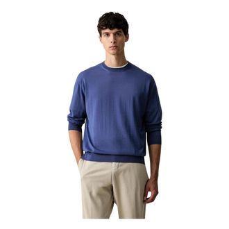Paul & Shark Rundhals-Strickpullover - - Knitwear - Herren - Blau - M