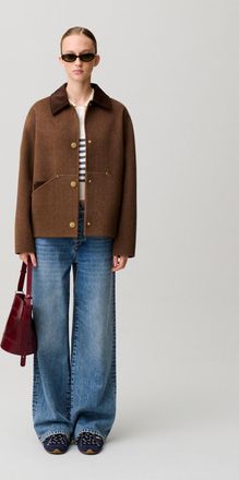 Claudie Pierlot Manteau court laine