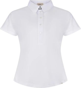 Herno Baumwoll-Polohemd - - Tops - Damen - Wei&szlig; - S