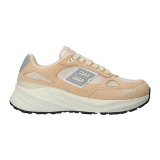 Blackstone Femme, Chaussures, Beige, Taille: 38 EU Flint Moss - Macadamia - Runner Baskets