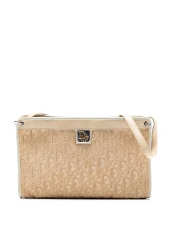 Dior 20th Century Diorissimo Trotter Schultertasche aus Canvas - Braun