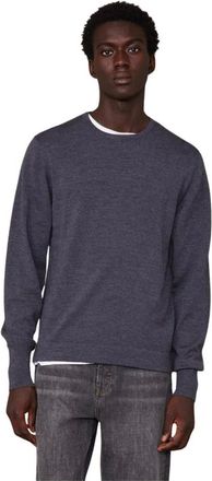 Officine G&eacute;n&eacute;rale Pull Nina &agrave; col rond - Homme - Pulls - Gris - Taille: XL