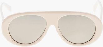 Celine Aviator Sunglasses with Logoed Rods size Unica