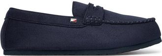 Tommy Hilfiger Hausschuhe Hilfiger Driver House Shoe FM0FM06012 Dunkelblau