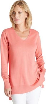 Daxon Pull Tunique Maille Fine et Douce - Femme