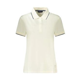 North Sails Polo Shirt mit Kontrastdetails - - Tops - Damen - Beige - L