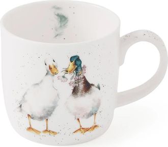 Royal Worcester Wrendale Becher Duck Love - 0,31l