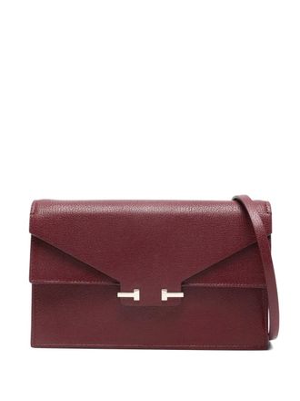 Tom Ford mini Aube flap clutch bag - Rouge