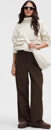 lululemon Daydrift Hose mit hohem Bund Normale L&auml;nge f&uuml;r Frauen - Gr&ouml;&szlig;e 2XS in Walnut Crunch