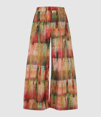 Momoni Pantalon Aspen Pant Multicolor Verde