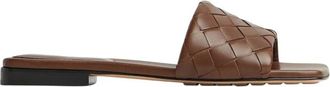 Bottega Veneta Femme, Chaussures, Brun, Taille: 38 EU Parco Flat Mules