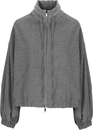 D.exterior D.exterior M&auml;ntel Grau - - Sweatshirts & Hoodies - Damen - Grau - S