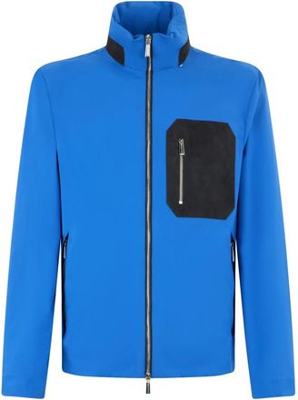 Moorer Homme, Vestes, Bleu, Taille: M Manteaux