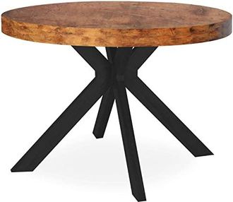 Menzzo Myriade Tisch, Holz/Schwarz, L 110 x T 260 x H 75 cm