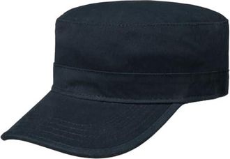 Atlantis Tank Military Cap Brushed Cotton - Navy - OS