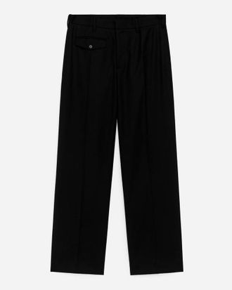 Arket Hose Aus Wollmischung -Schwarz