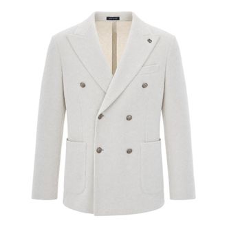 Breras Milano Blazer - - Jackets - Herren - Wei&szlig; - XL