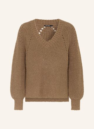 Marc Aurel Marc Aurel Pullover Mit Glitzergarn braun