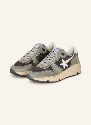 Golden Goose Sneaker Running Sole gruen