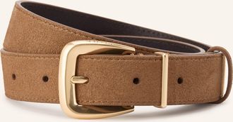 Calvin Klein Lederg&uuml;rtel braun
