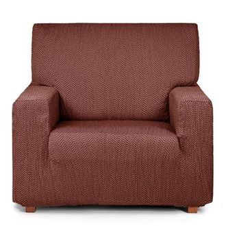 Eysa Housse de canap&eacute; Extensible 1 Place chaudi&egrave;re Design Luz