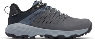 Columbia Damen Newton Nimble Leather Low Rise Trekking-und Wanderschuhe, Graphite, Tea Light, 37.5 EU