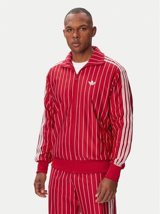 adidas Sweatshirt Firebrid Pinstripes Track Top KR7227 Rot Regular Fit
