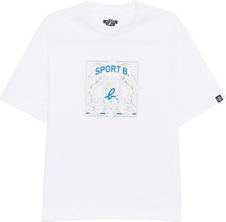 Sport b. t-shirt à imprimé graphique - Blanc