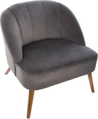 Atmosphera Atmosphera - Fauteuil deco naova gris