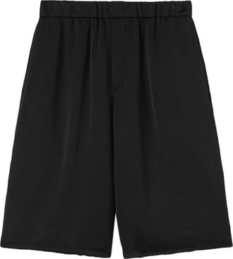 Jil Sander Shorts mit elastischem Bund - Schwarz