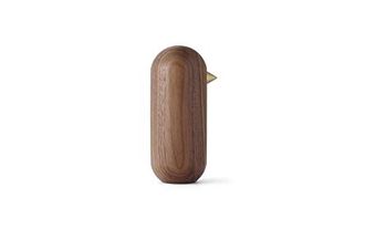 NORMANN COPENHAGEN 100246 Little Bird Deko-Vogel, Walnussholz, braun, 13,5x6cm
