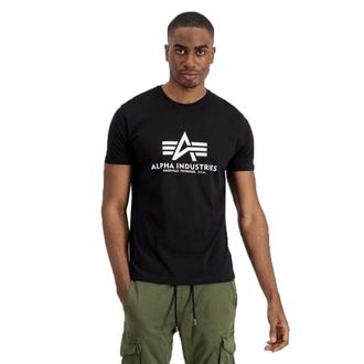 Alpha Industries Alpha Industries Basic T 2 Pack T-Shirt f&uuml;r Herren Black