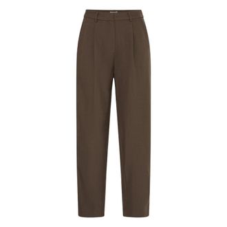 Ichi Ma&szlig;geschneiderte Hose - - Trousers - Damen - Braun - XL
