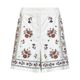 Max Mara Damen, Shorts, Wei&szlig;, MGr&ouml;&szlig;e