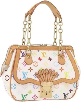 Louis Vuitton Sac &agrave; main vintage Pre-owned - Femme - Pre-owned - Blanc - Taille: ONE Size