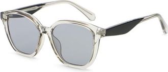 Generic Lunettes De Soleil UV400 &Agrave; Grande Monture For Homme, Id&eacute;ales For La Conduite, Les F&ecirc;tes, Les Photos Et Les Vacances For Femme.(Gray)