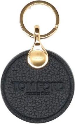Tom Ford Schl&uuml;ssel- & Taschenanh&auml;nger - Leather Key Ring, Black - Gr. unisize - in Schwarz - f&uuml;r Damen
