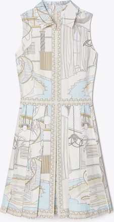 Tory Burch Damen Bedrucktes Golfkleid