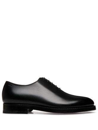 Bally chaussures oxford en cuir &agrave; lacets - Noir