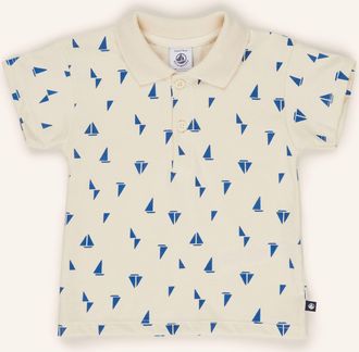 Petit Bateau Petit Bateau Jersey-Poloshirt braun