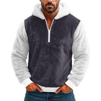 Generic Hoodie Cachemire Homme Camionneur Oversize Grosse Mohair Long Longue 2024 Tress&eacute; Chauffant Acrylique Cass&eacute; Camouflage Bretons Jogging Blanche Grand Po