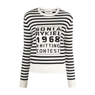 Sonia Rykiel Gestreifter Pullover - - Knitwear - Damen - Mehrfarbig - S