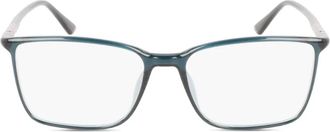 Calvin Klein lunettes de vue à monture rectangulaire - Bleu