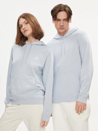 Converse Sweatshirt Unisex Go-To Embroidered Star Chevron 10023874-A37 Himmelblau Regular Fit