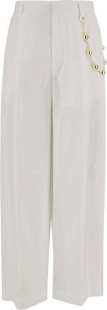 Darkpark Darkpark, Femme, Pantalons, Blanc, Taille: 40 FR Wide Pantalons
