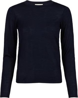 Petite Mendigote Pull Maria droit col rond en laine m&eacute;rinos