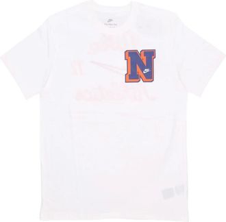 Nike Segelclub Tee Weicher Schnitt Baumwolle - - Sport - Herren - Wei&szlig; - XL
