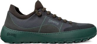 Camper baskets en maille à lacets - Gris