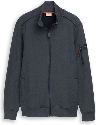 Tom Tailor Sweatjacke Strick & Sweatshirts Sweatjacke mit Stehkragen